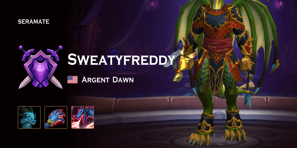 Sweatyfreddy @ Argent Dawn (US) · Seramate · WoW PvP Leaderboards, Arena Activity, Character ...